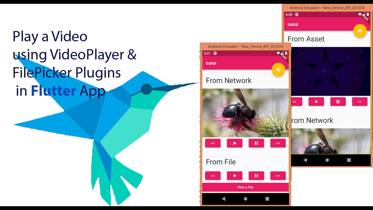 How To Play Video Usingvideoplayer Filepicker In Flutterarabic كيفية اضافة فيديو في تطبيق