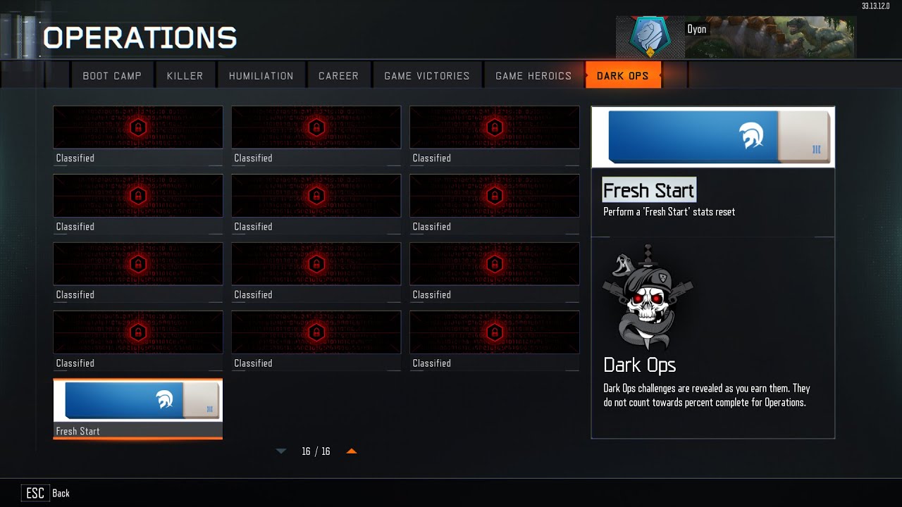 Black Ops 3 Fresh Start Calling Card - YouTube