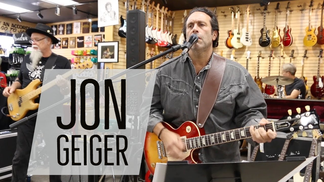 Jon Geiger with Chad Watson on Bass and Peter Buck on drum at Norman's ...