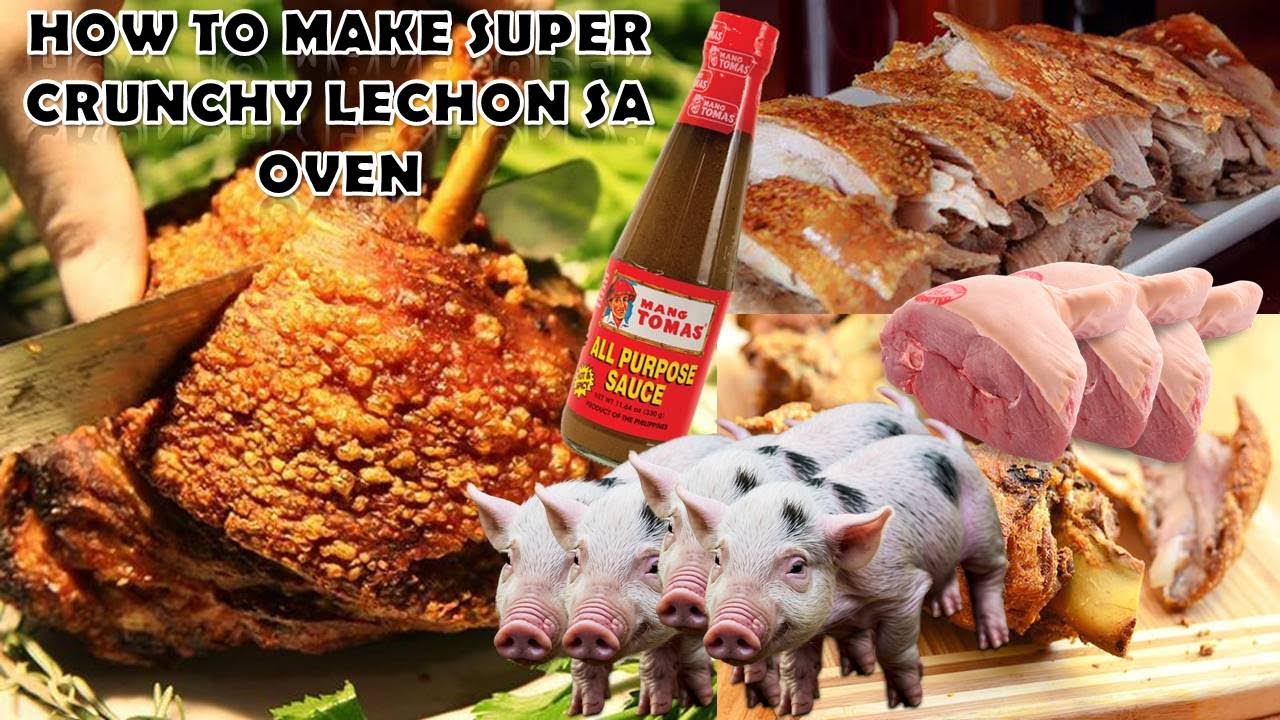 How to Make SUPER CRUNCHY LECHON sa OVEN / Crispy LECHON na Pata ng ...