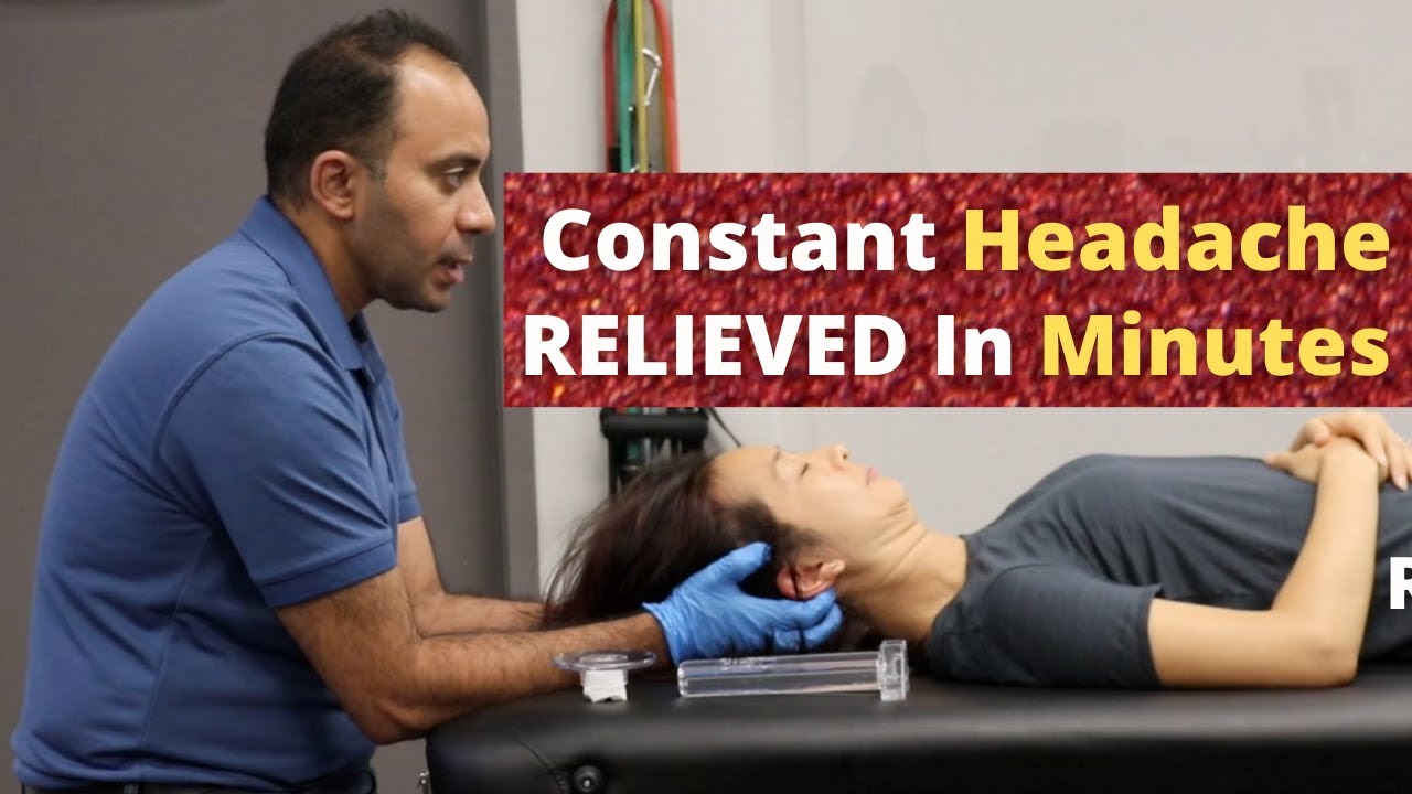 Constant Headache RELIEVED In Minutes YouTube