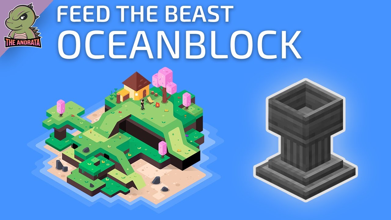 FTB OceanBlock EP33 | Getting Started With Botania! - YouTube