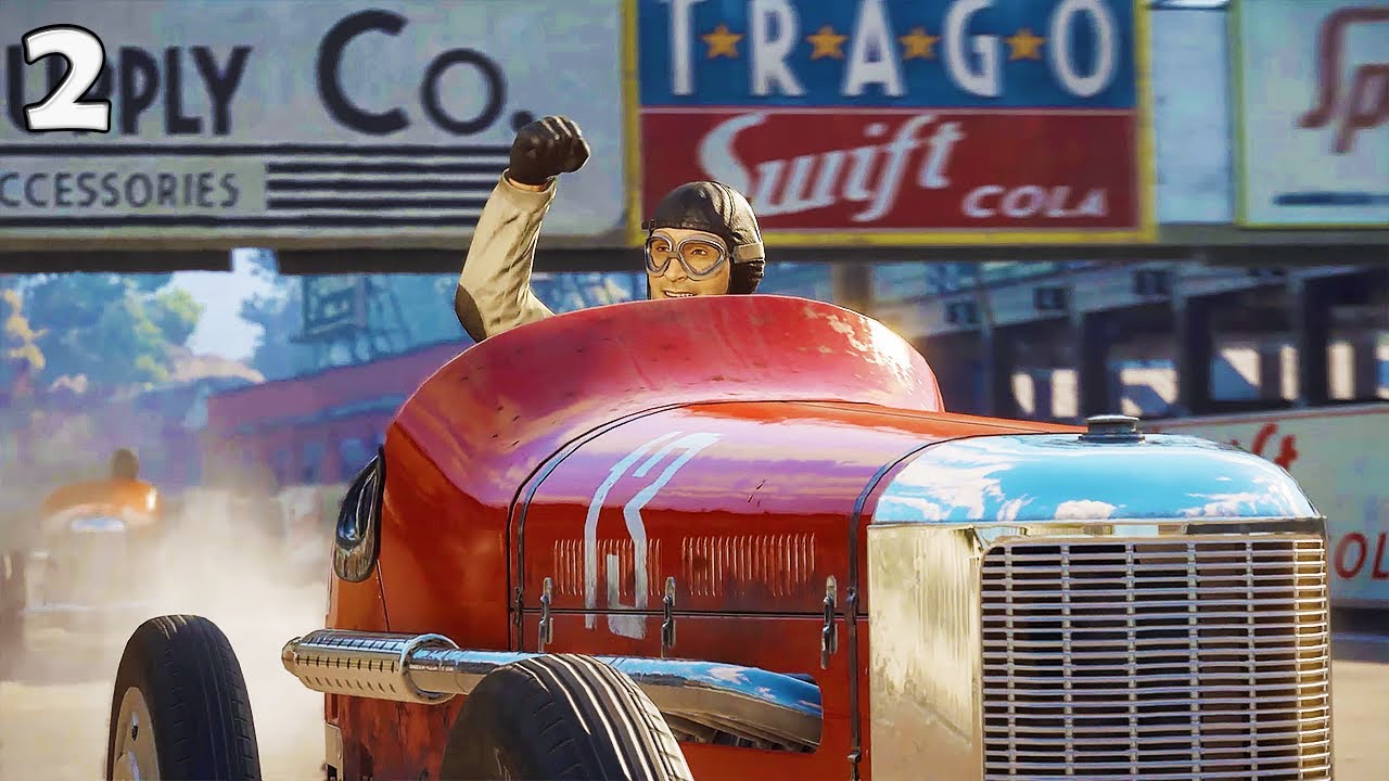 Mafia Definitive Edition Gameplay Part 2 - Race Day - YouTube