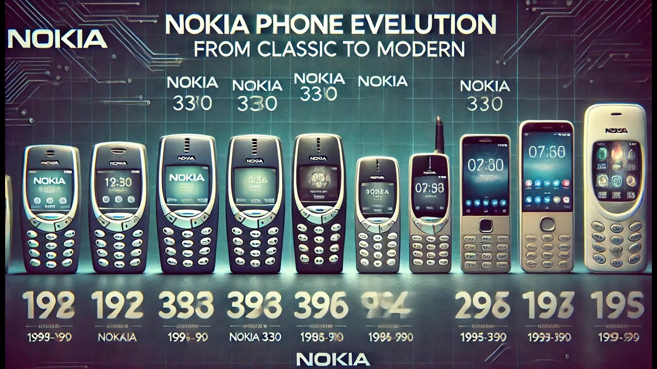 Nokia Phone Evolution 2025 all - YouTube