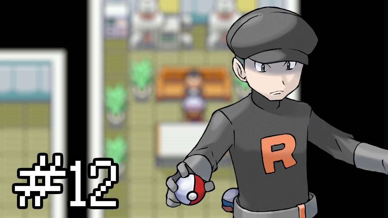 #12: Team Rocket's Hideout - Pokemon LeafGreen 100% Pokedex - YouTube