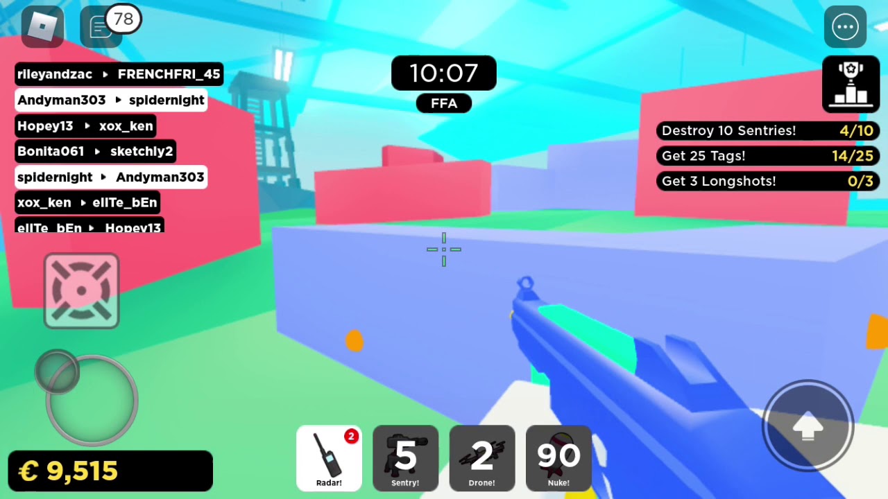 Roblox Paint Ball Gun Battle Royale!!! - YouTube