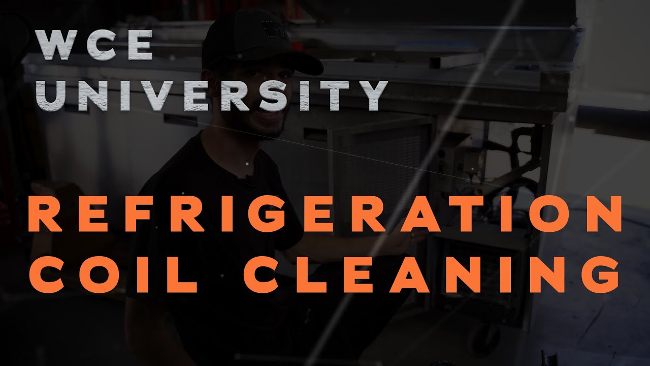 How to: Refrigeration Coil Cleaning - YouTube