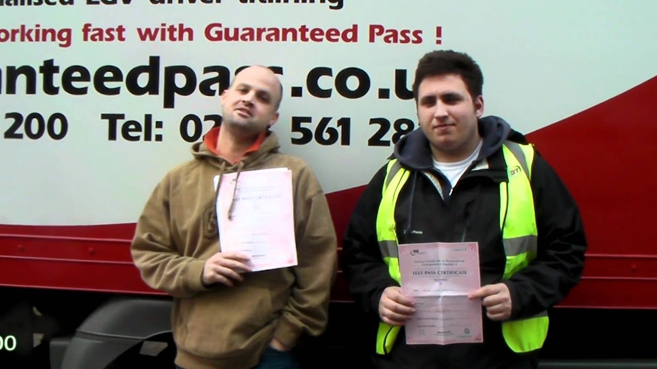 LGV HGV PCV CPC CJ TRAINING LONDON - YouTube