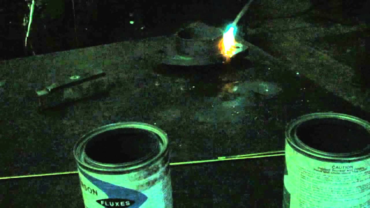 Brazing Cast Iron Bearing Cap - YouTube