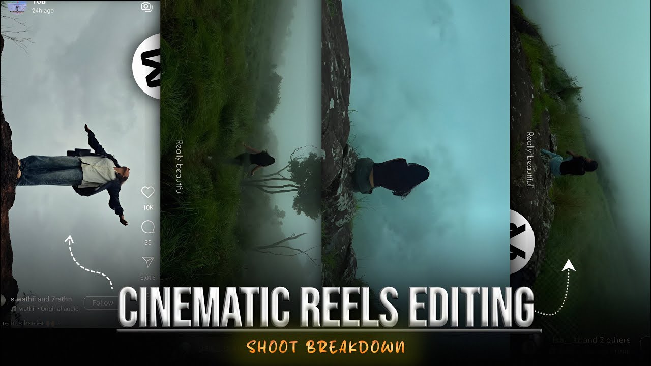 Instagram CINEMATIC Reels Editing In Mobile | Capcut Video Editing ...