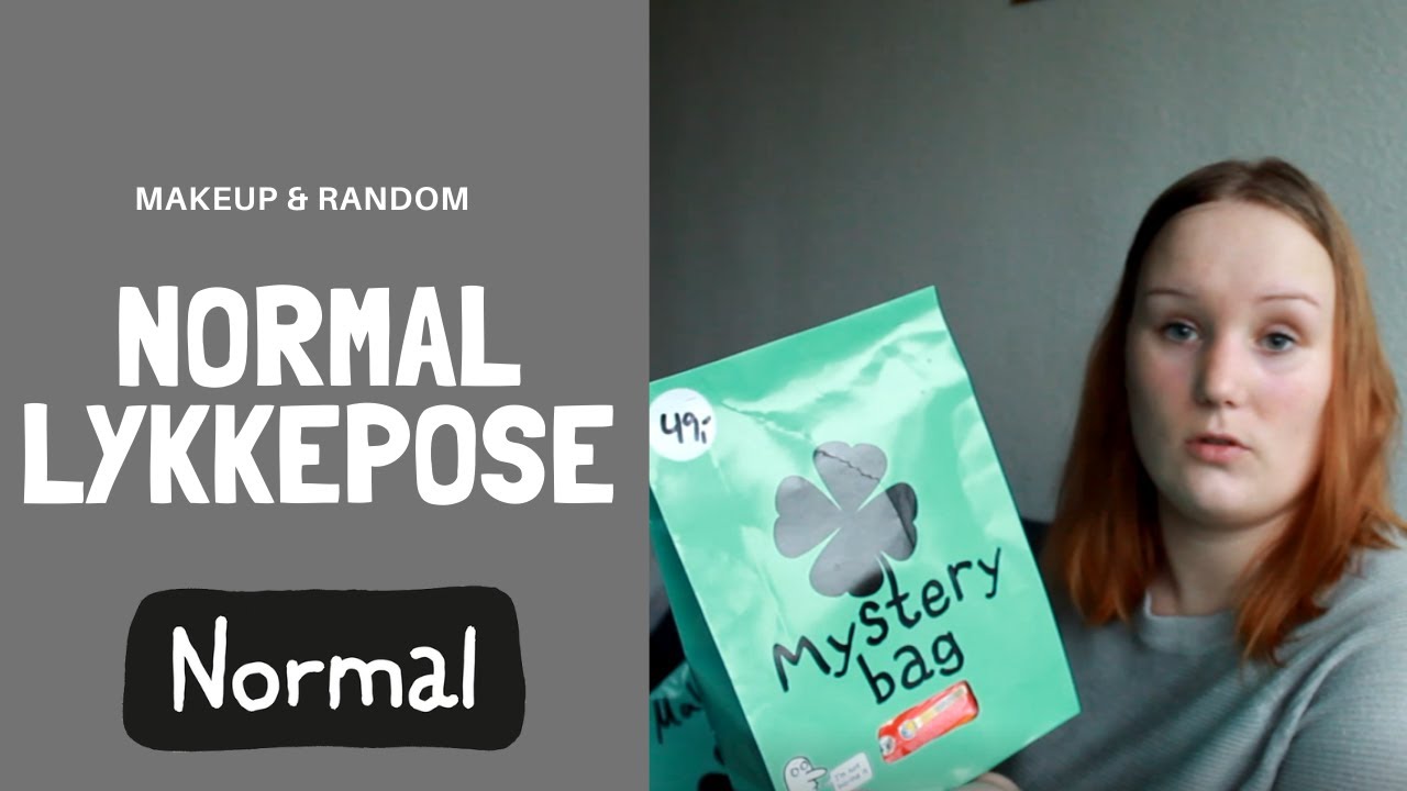 Lykkepose Fra Normal #2 - Makeup & Random - YouTube