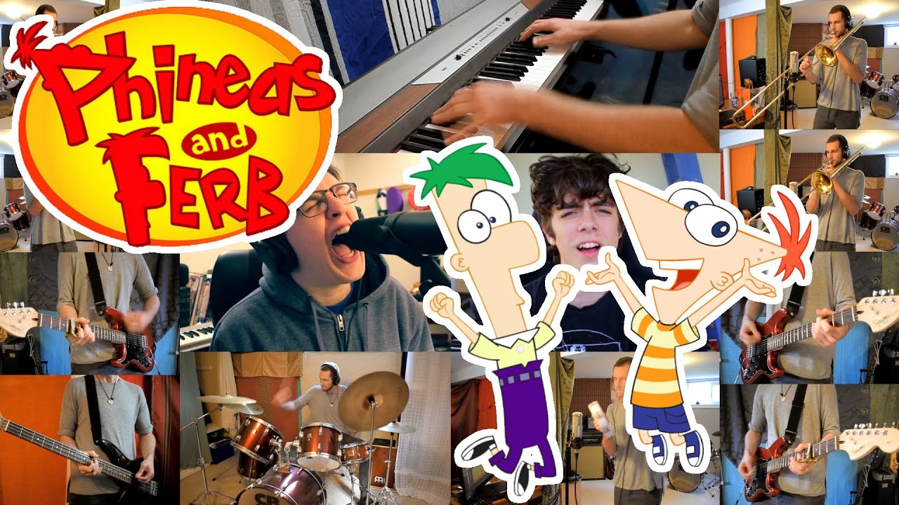 Phineas and Ferb Theme Song | Finn M-K feat. Marshal Does Stuff & Felix SR - YouTube