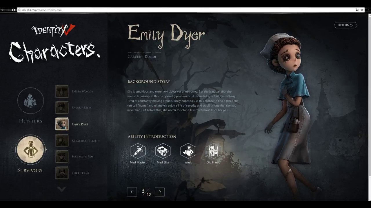 Identity V - Characters Review - YouTube