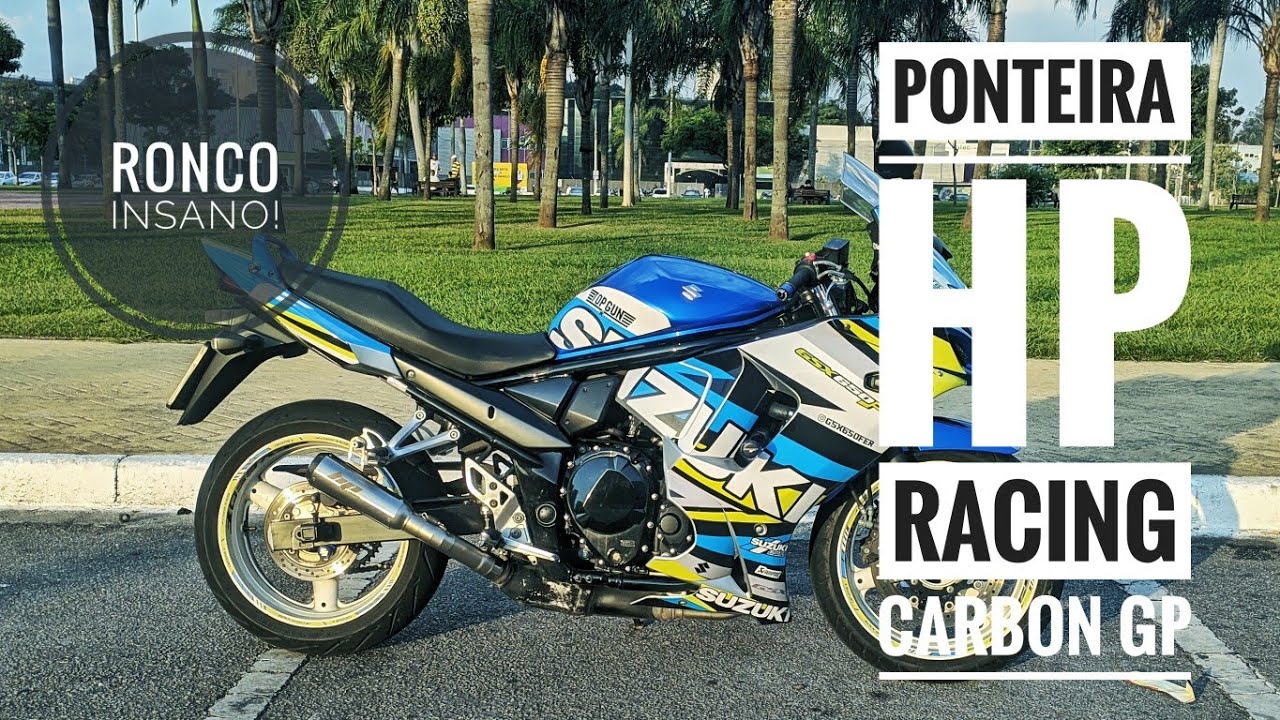 GSX ganhou ponteira nova com ronco sensacional - HP Racing Carbon GP ...