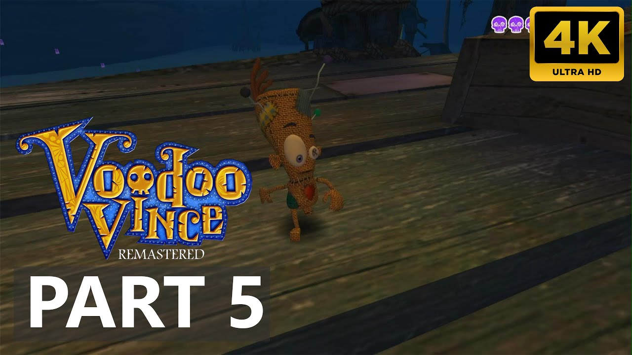 Voodoo Vince REMASTERED Walkthrough XBOX Series X |4K| Part 5: The ...