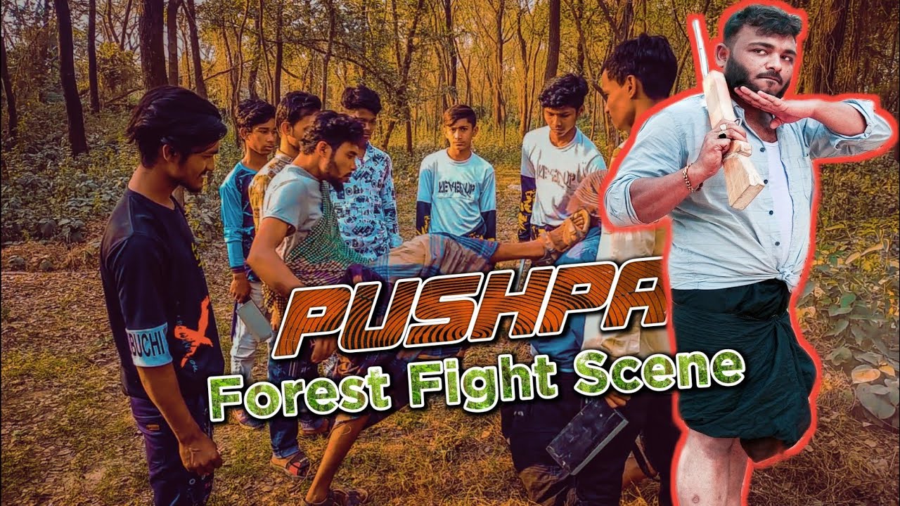 pushpa movie|pushpa movie hindi dubbed|#pushpa #forest #fight scene ...