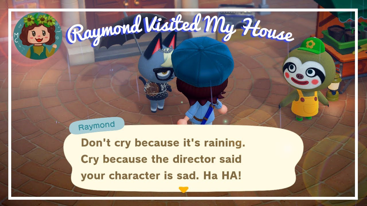 Raymond visited my House [9] | #ACNH - YouTube