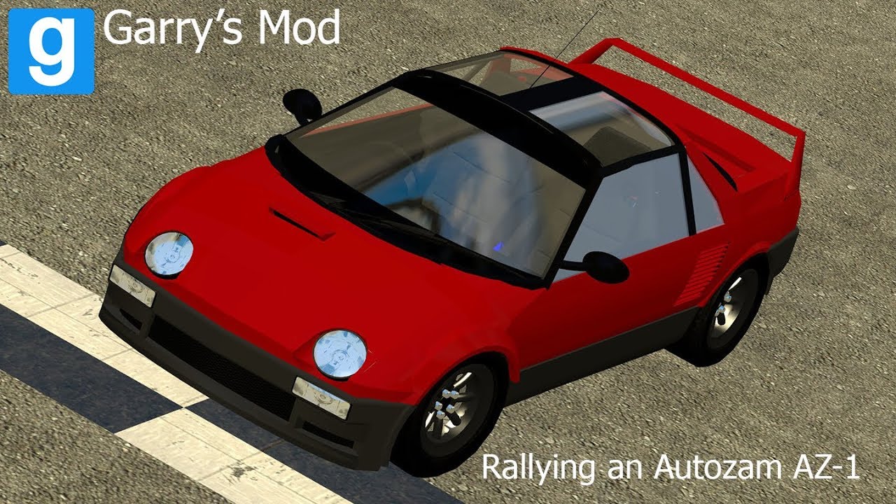 [Garry's Mod] Rallying a Kei Car on gm_rhine - YouTube