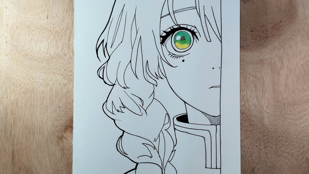Mitsuri Kanroji Drawing | Love Hashira Clean line art | Demon Slayer ...
