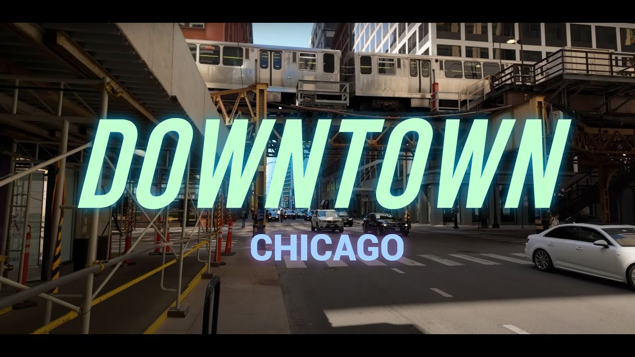 Chicago Downtown, Spring Walk, 4k - YouTube