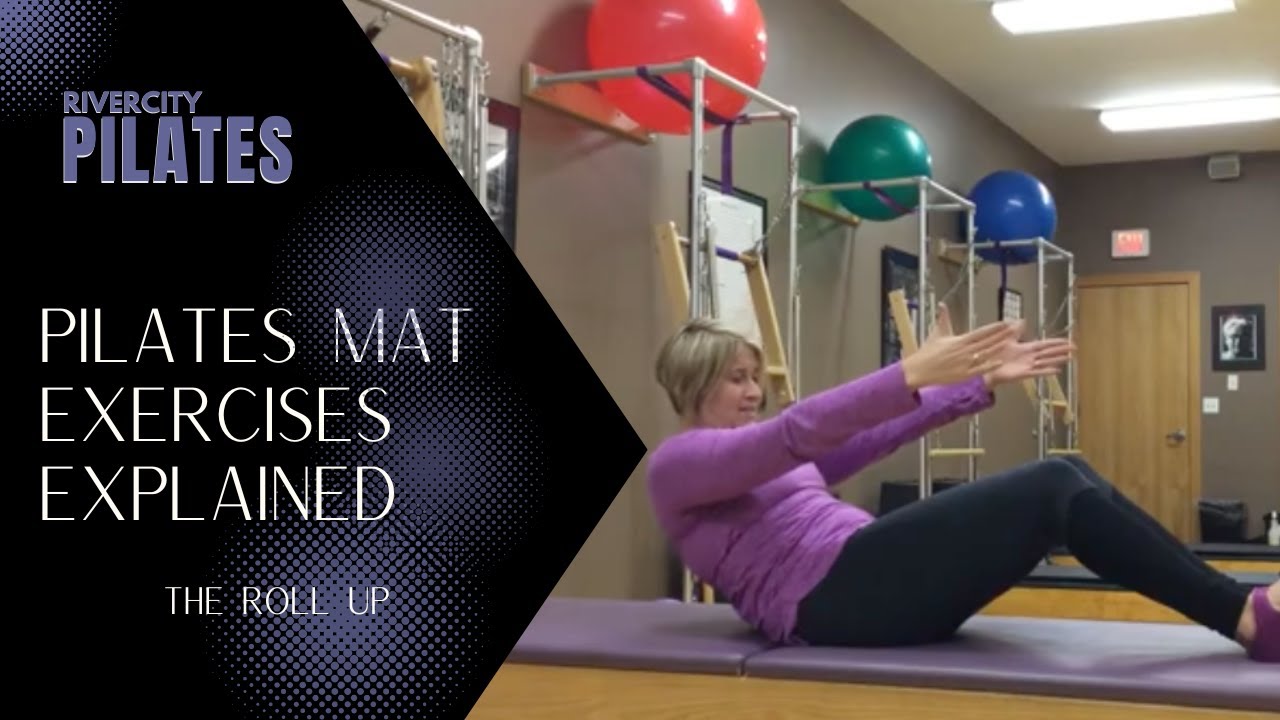 Pilates Mat: The Roll UP - YouTube