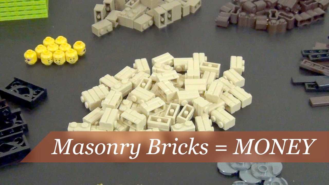 LEGO Masonry Profile Bricks = MONEY - YouTube