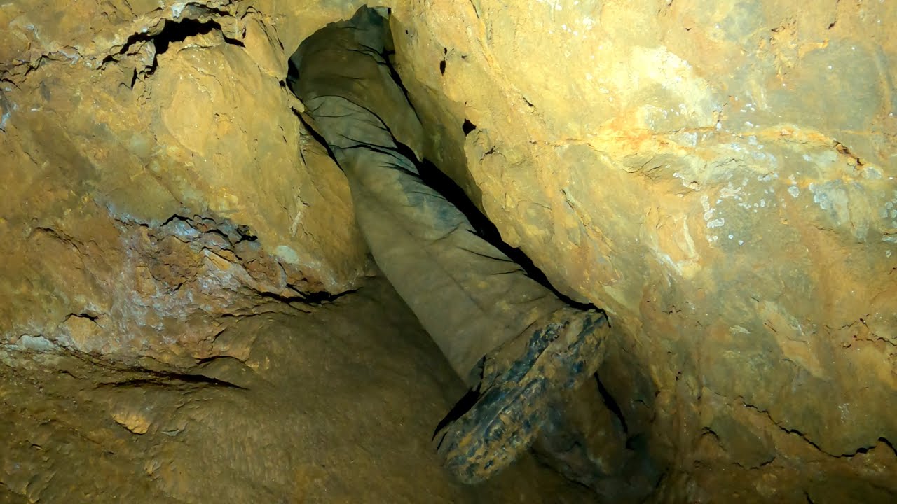 Exploring Tight Cave - YouTube