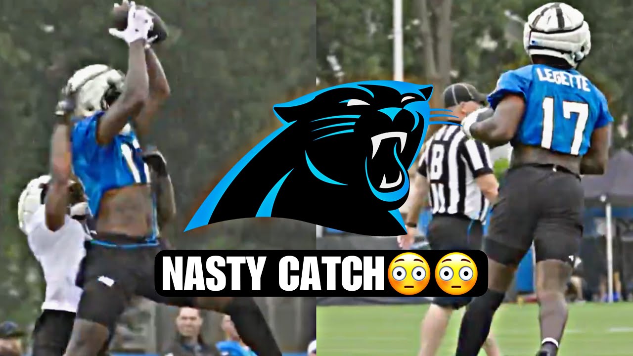 Carolina Panthers FULL Training Camp DAY 2 HIGHLIGHTS: xavier Legette ...