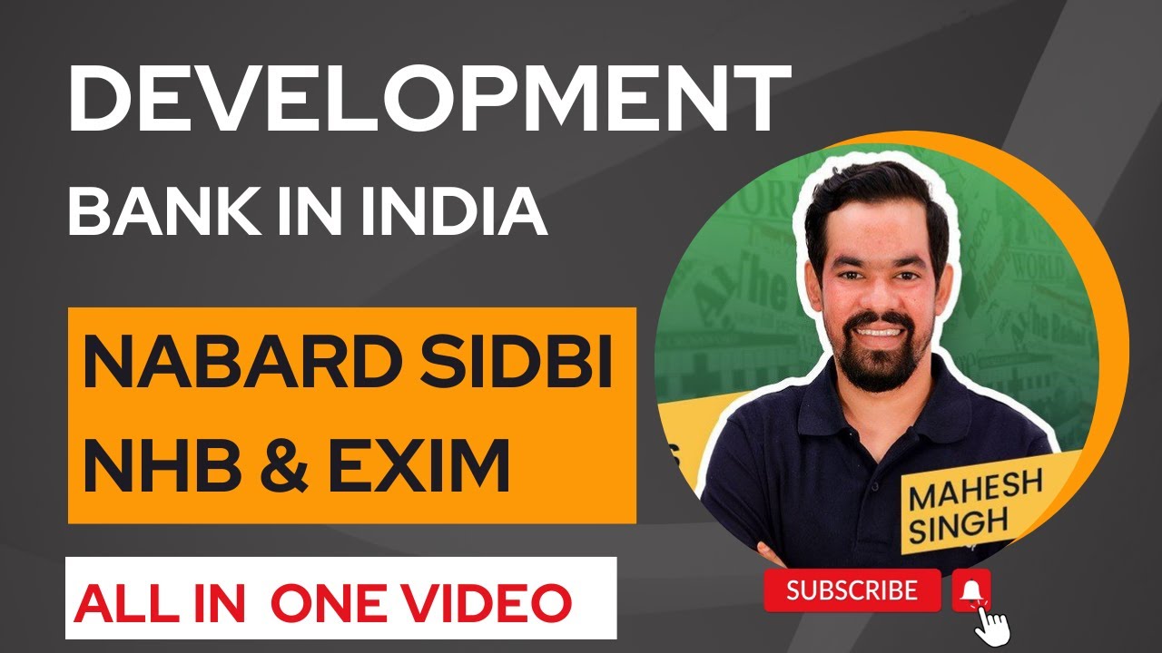 Development Banks in India | Developmental Financial Institutions in ...