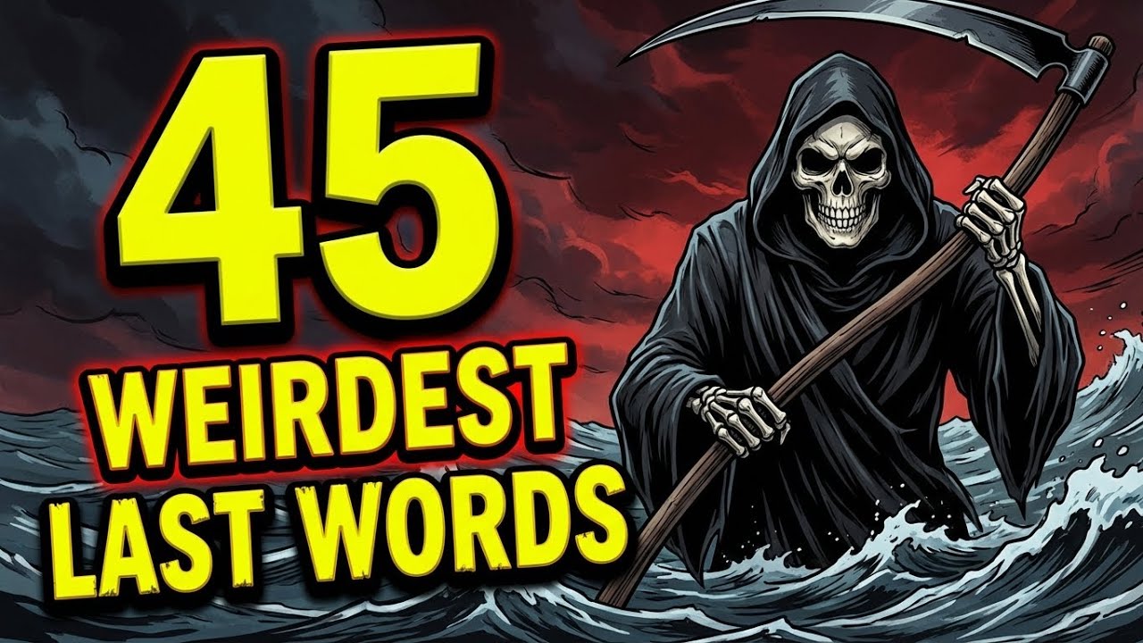 45 Strange Last Words of Famous People You Wish You’d Never Known - YouTube