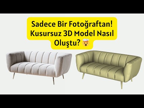 Mimarlar için Sadece Bir Fotoğraftan! Kusursuz 3D Model Nasıl Oluştu? 🤯#mimariproje #mimari