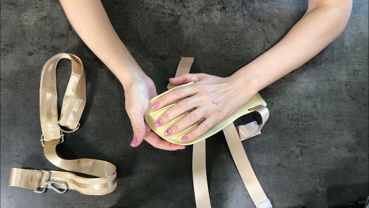 Бандаж-фіксатор (лонгета) для зап'ястя і кисті руки - YouTube