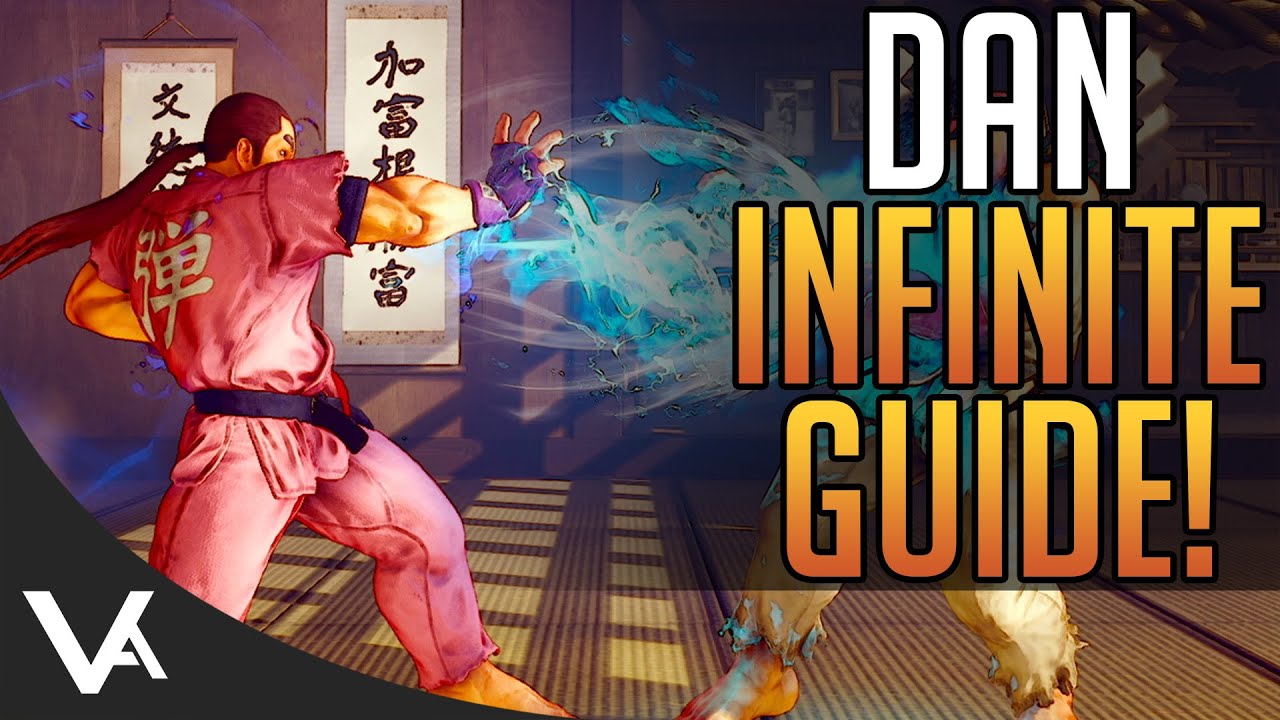 Dan Infinite Loop Guide! Combo Tutorial For The Street Fighter 5 Winter ...