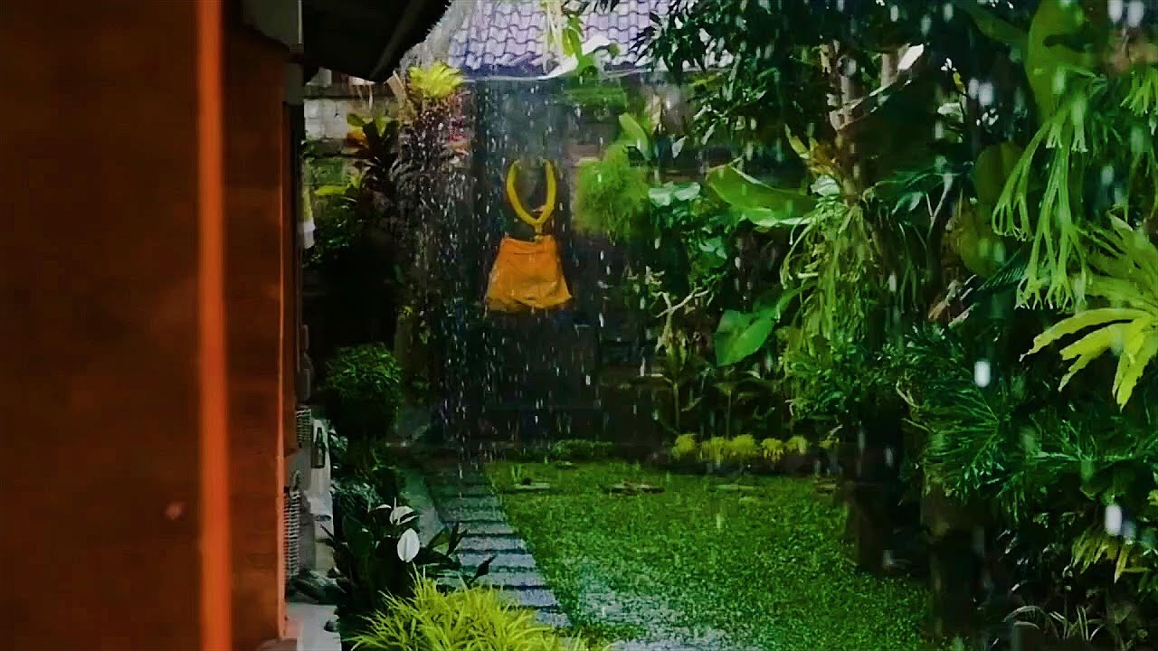 Rain 22/6 - Sleep time in the afternoon with the sound of thunder and ...