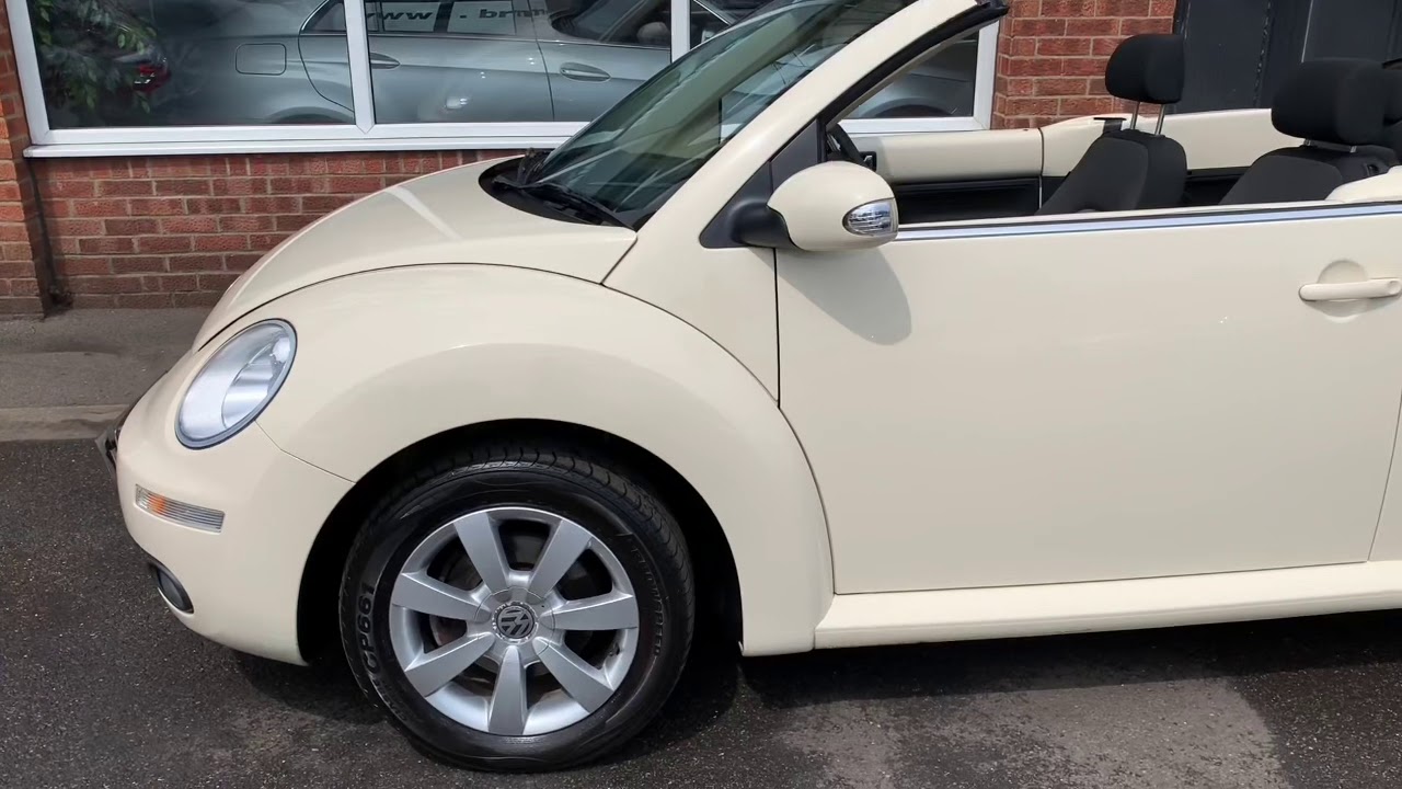 Volkswagen Beetle LUNA 1.6 102 BHP CONVERTIBLE 3 OWNERS ONLY 76K S/H ...