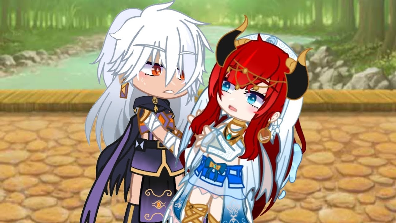 Save the Dancer☆} (💜💙Cylou/Cynliou💜💙) Genshin Impact X Gacha Club - YouTube