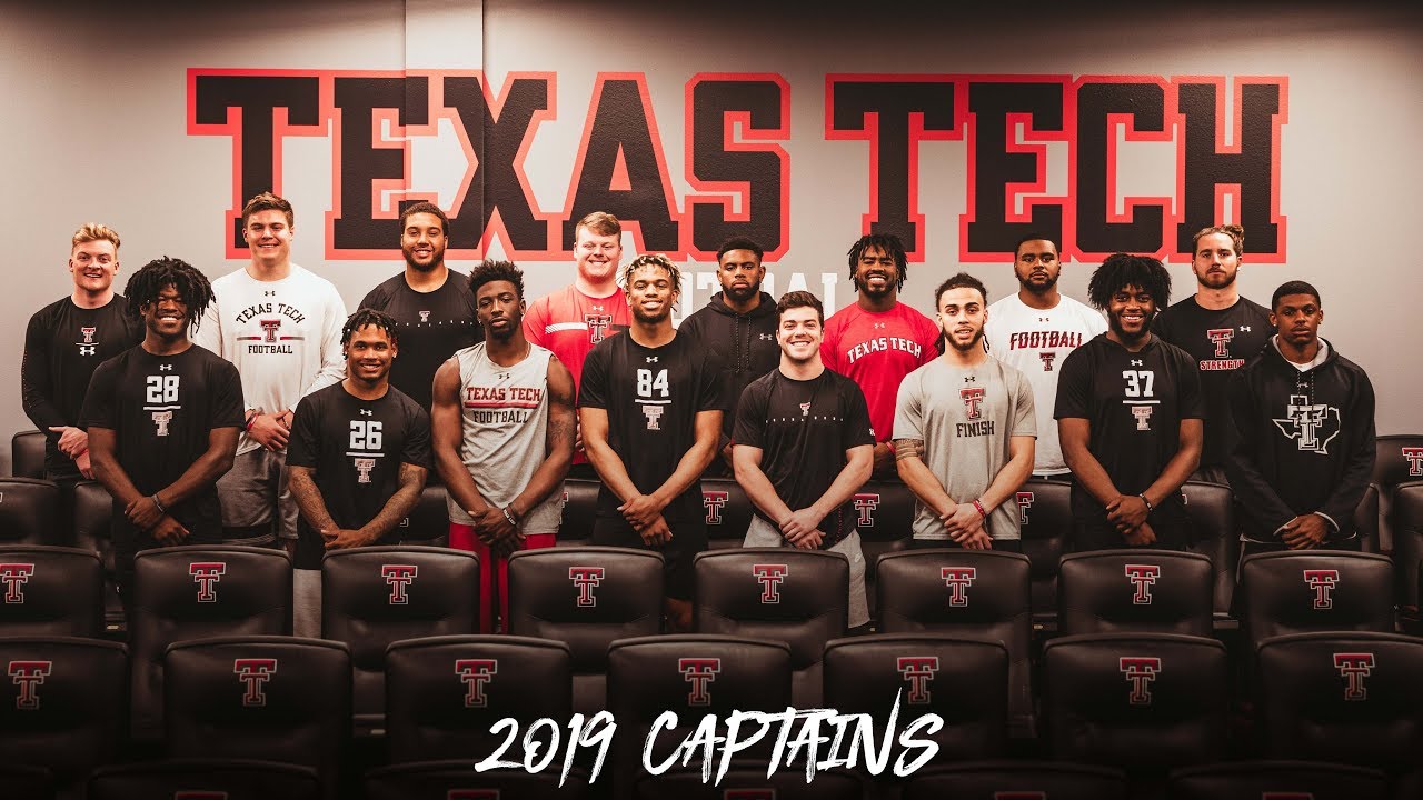 Texas Tech Football: Team Meeting - Captains | 2019 - YouTube