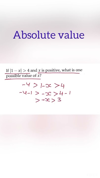 Absolute value #math #sat #act #est #american_diploma #shorts # ...