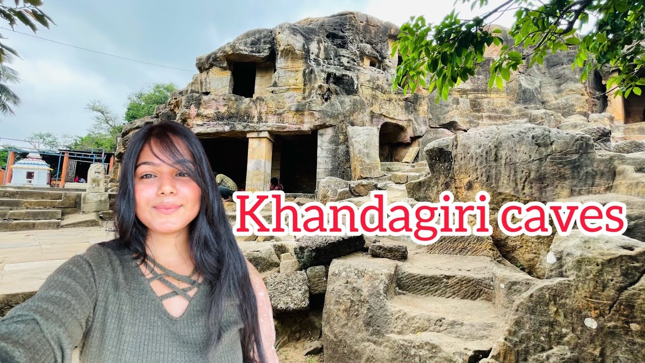 Khandagiri Caves Bhubaneswar|| Bhubaneswar vlogs || Rupali panda ...