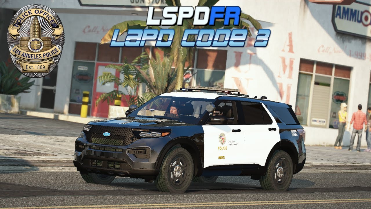 ||NVE|| #LSPDFR EP 194 - SECURITY GUARD ATTACKED COPS CALLED - YouTube