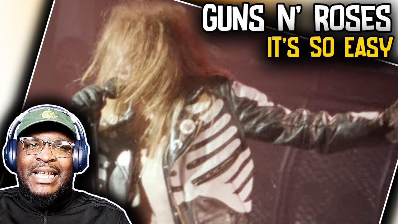 Guns N' Roses - It's So Easy | REACTION/REVIEW - YouTube