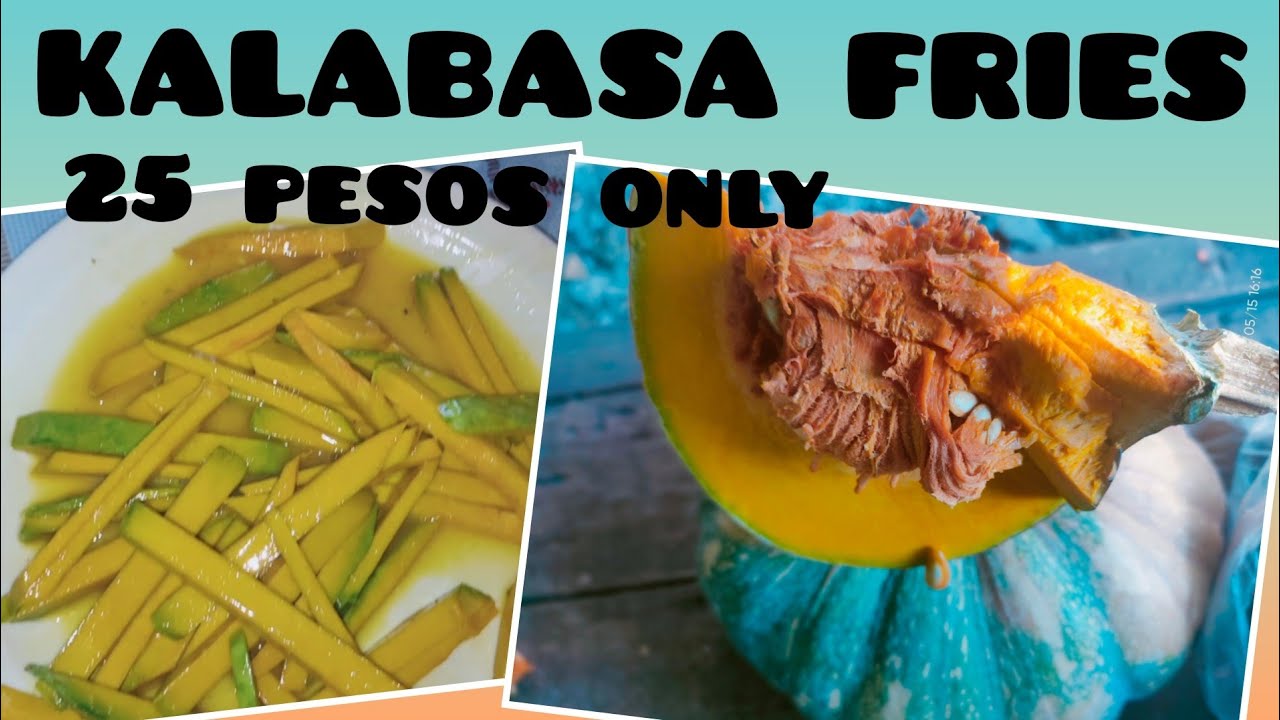KALABASA FRIES / SQUASH FRIES RECIPE / PUMPKIN FRIES RECIPE / DIY mama ...