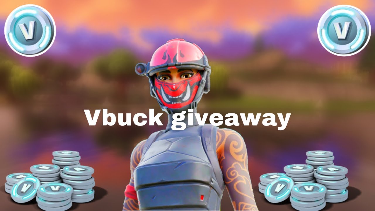 Live Vbuck giveaway - YouTube