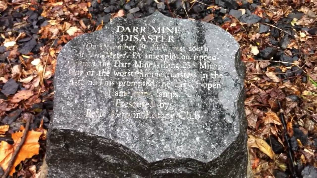 Honoring the Victims of the Darr Mine Disaster - YouTube