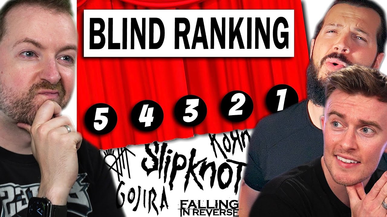 Blind Ranking Metal Bands! - YouTube
