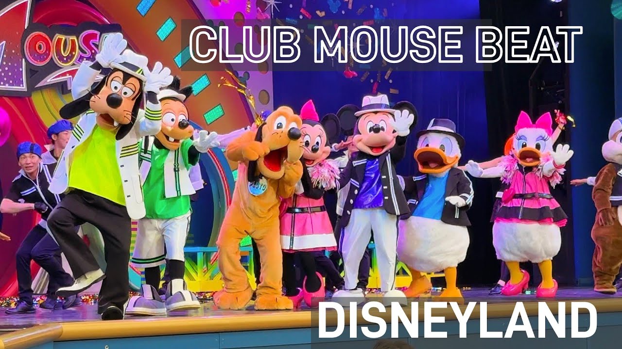 CLUB MOUSE BEAT / 東京ディズニーランドの超人気ステージショー（フル）【2025】 - YouTube