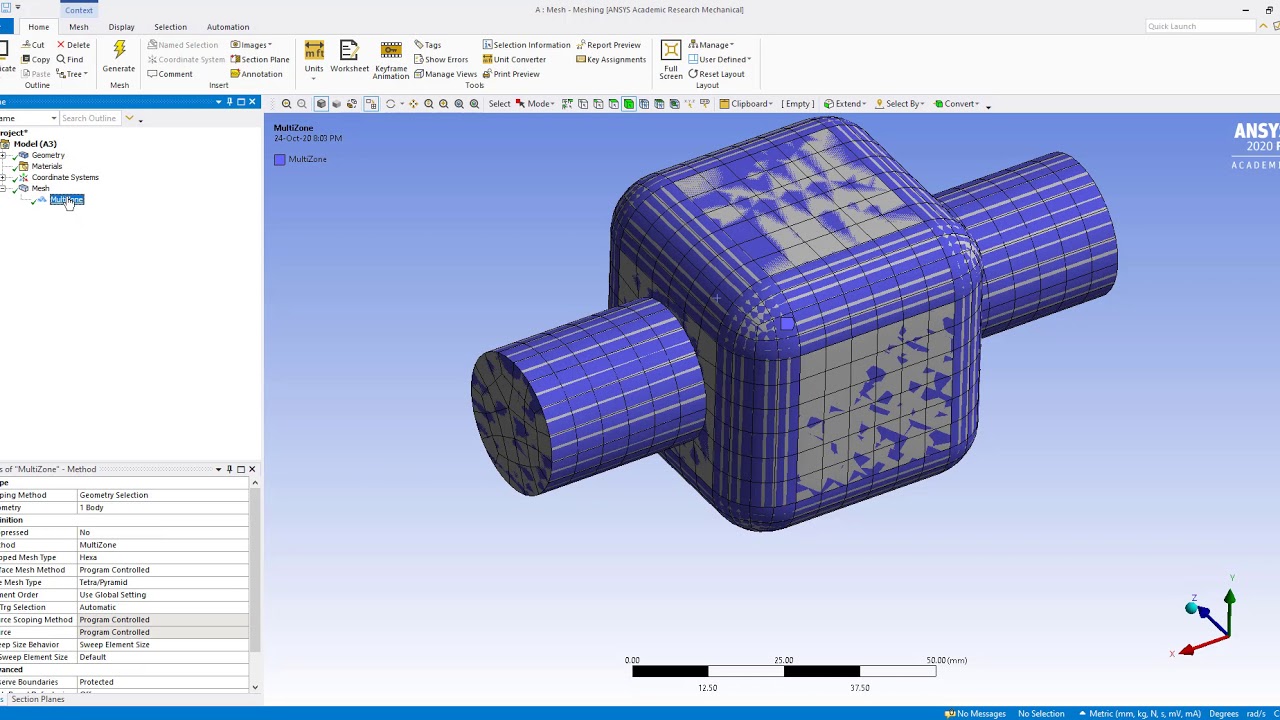 Tutorial 2.2 Multizone Meshing - YouTube