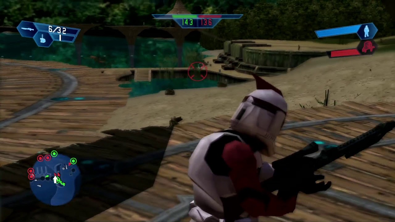 Star Wars Battlefront I (2004) - Campaign (Hard) : Kashyyyk Docks ...