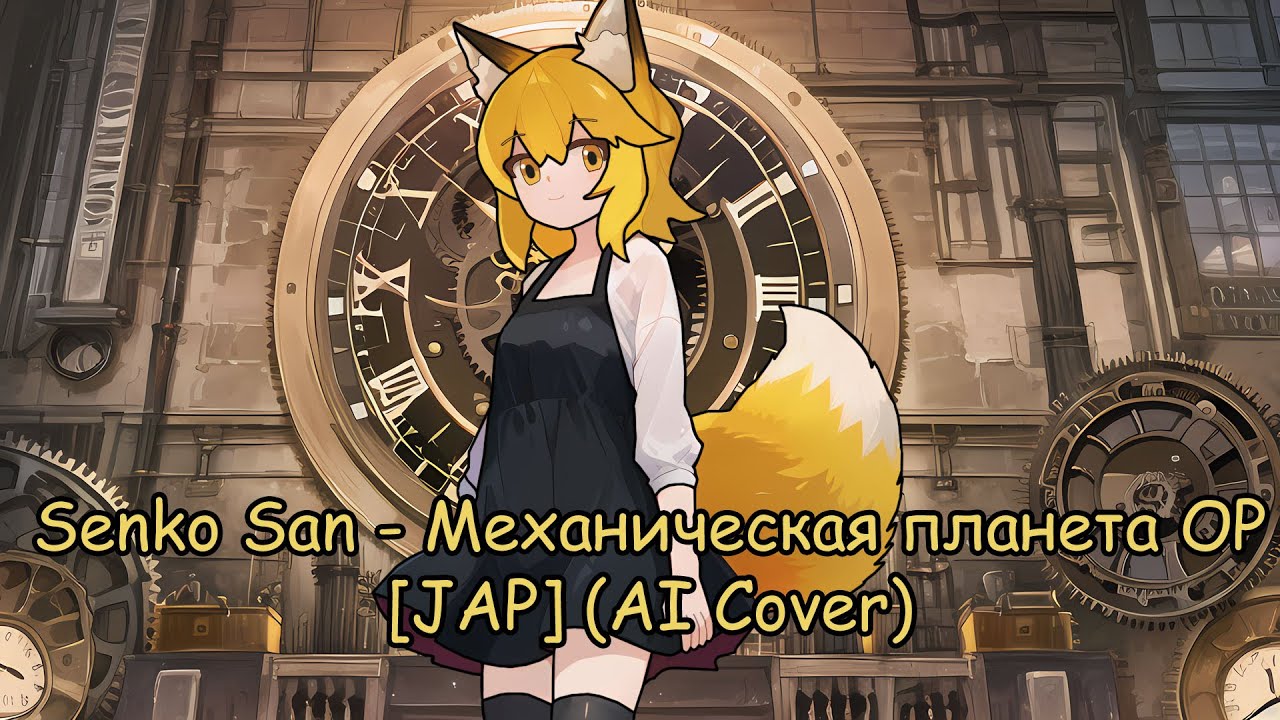Senko San - Механическая планета OP [JAP] (Ai cover) - YouTube