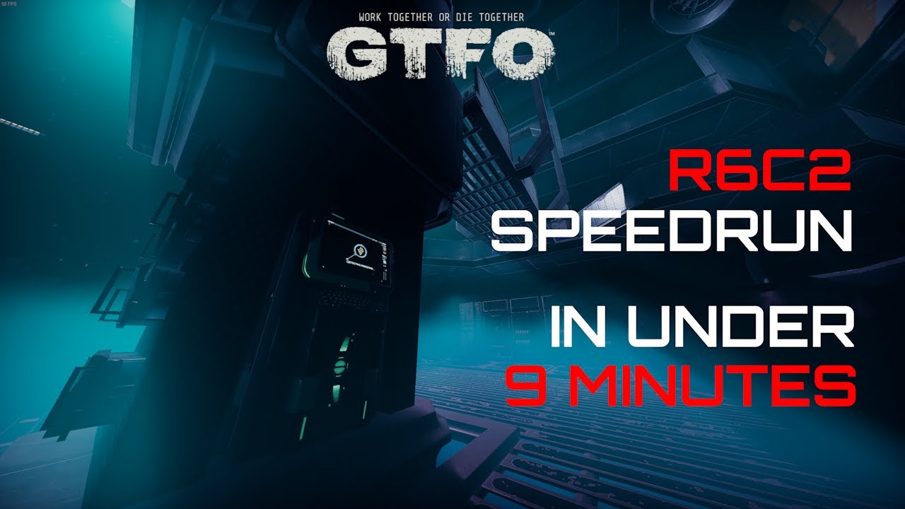 [GTFO] Speedrun - R6C2 in 8:56 [World Record] - YouTube